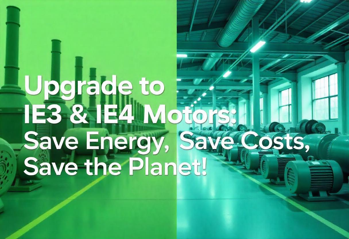 IE3 & IE4 Motors: Boost Efficiency & Cut Costs in India